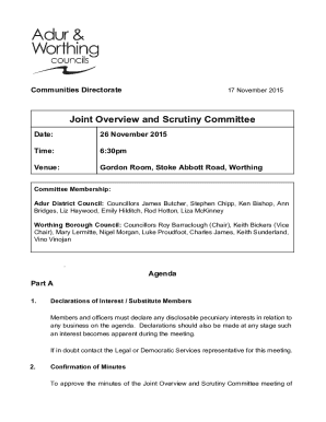 Fillable Online Adur District Council: Fax Email Print - pdfFiller