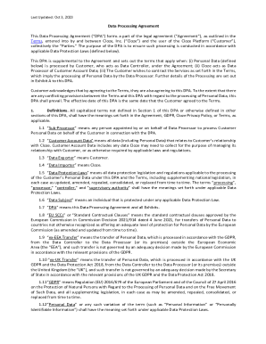 Fillable Online Data Processing Agreement (DPA) complete guide for 2023 ...