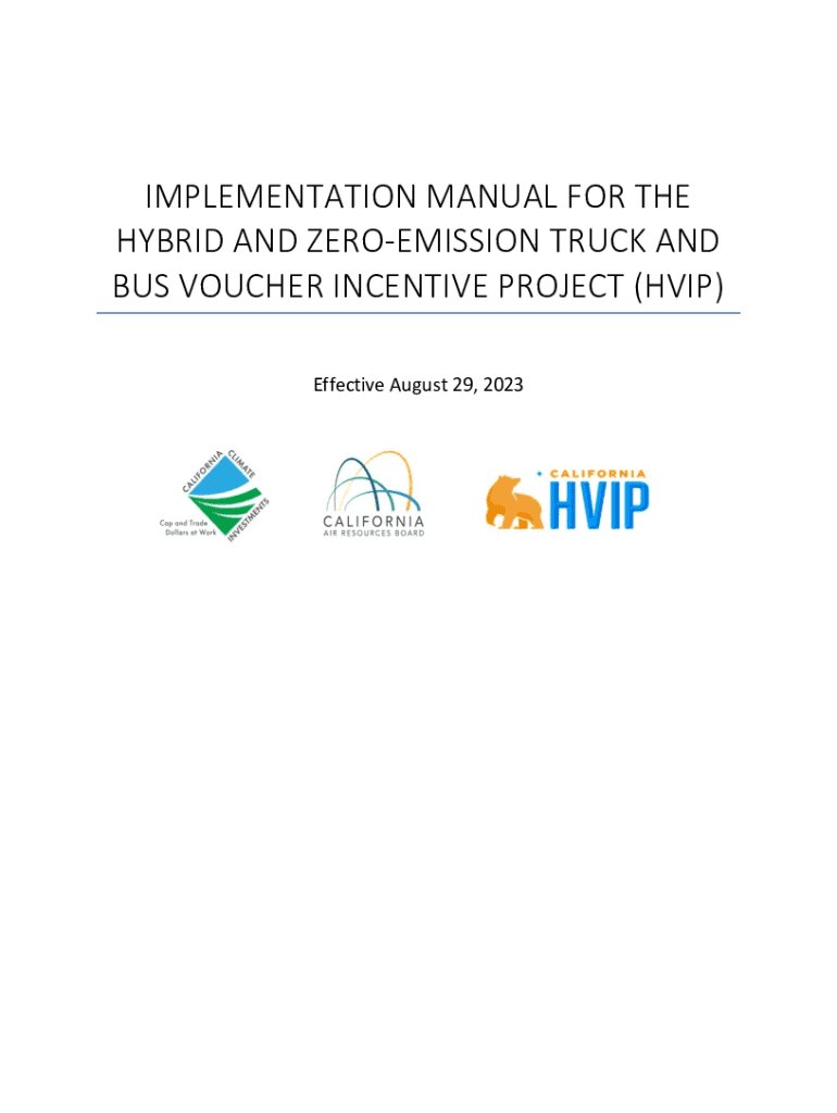 Fillable Online California HVIP: Home - Hybrid and Zero-Emission Truck ...