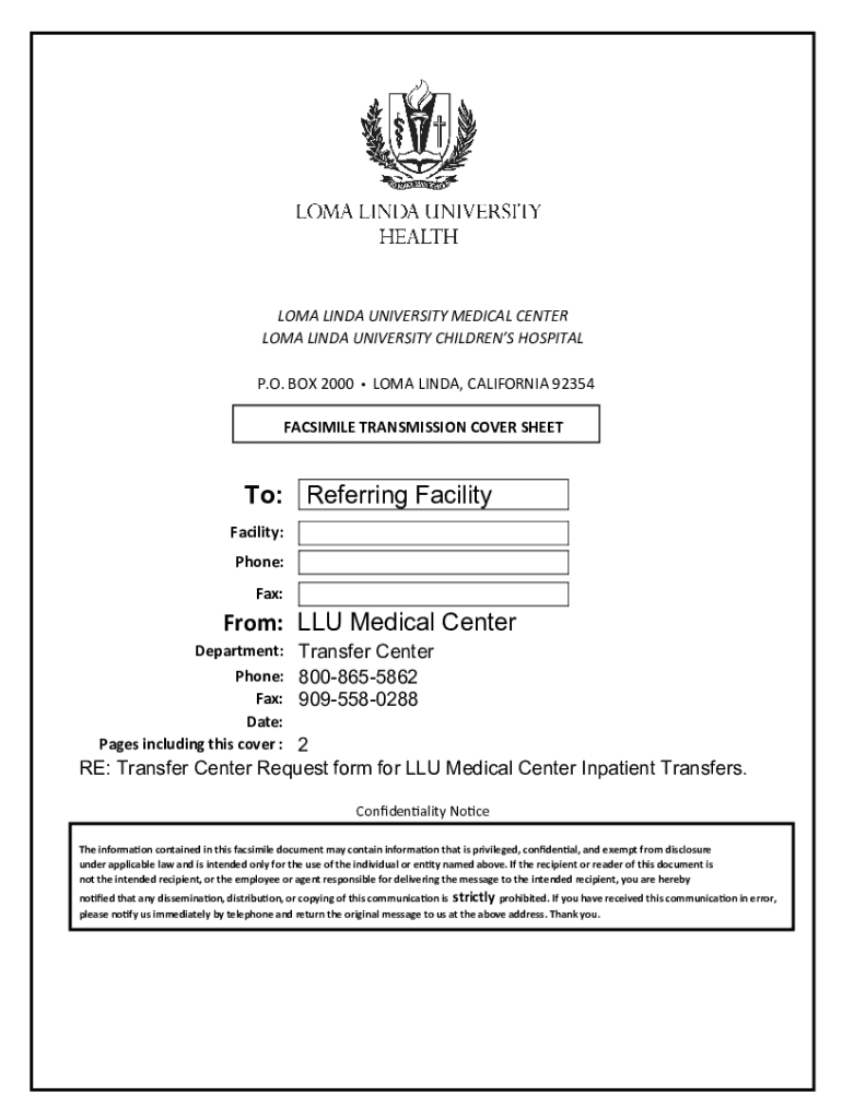Fillable Online 10473-Patient Transfer Form ADM-23 v2 Fax Email Print ...