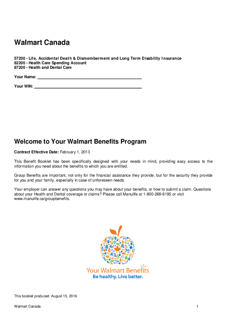 Fillable Online Wal Mart Life Insurance Claim. Fax Email Print - pdfFiller
