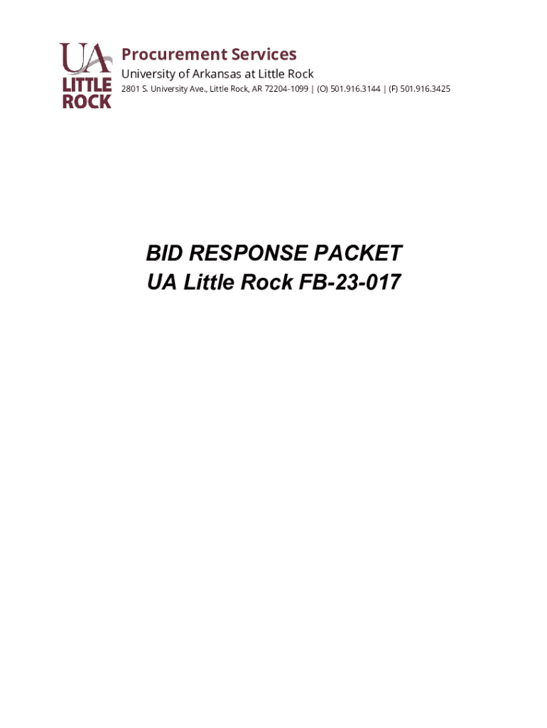 Fillable Online Suppliers - Procurement Services - UA Little Rock Fax ...