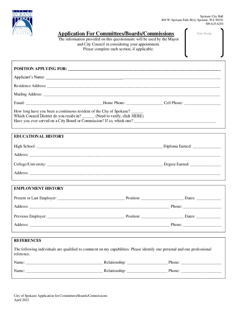Fillable Online Reappointment Request Application Fax Email Print ...