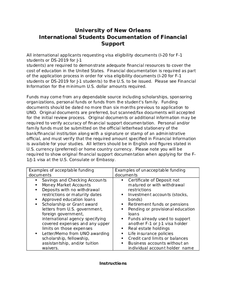 Student F-1 I-20/ J-1 DS-2019 Request Doc Template | pdfFiller