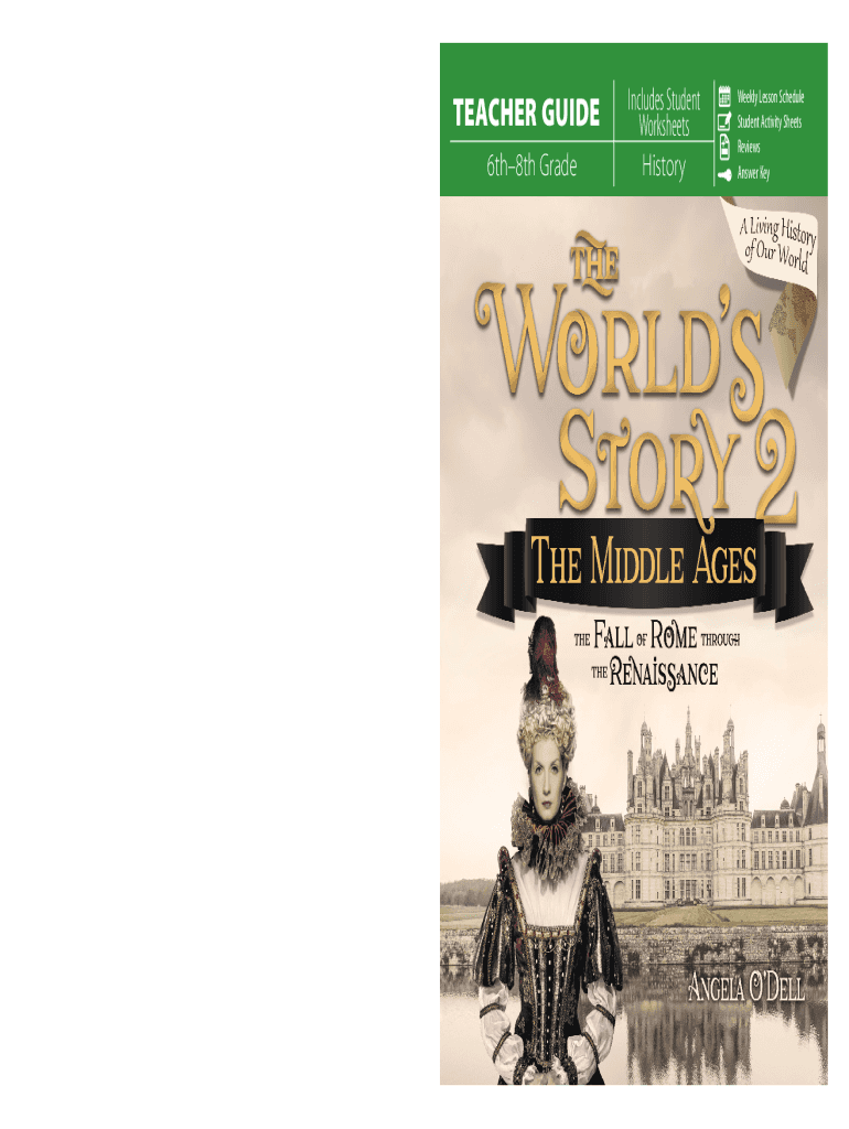 Fillable Online The World's Story 2: The Middle Ages (Teacher Guide ...