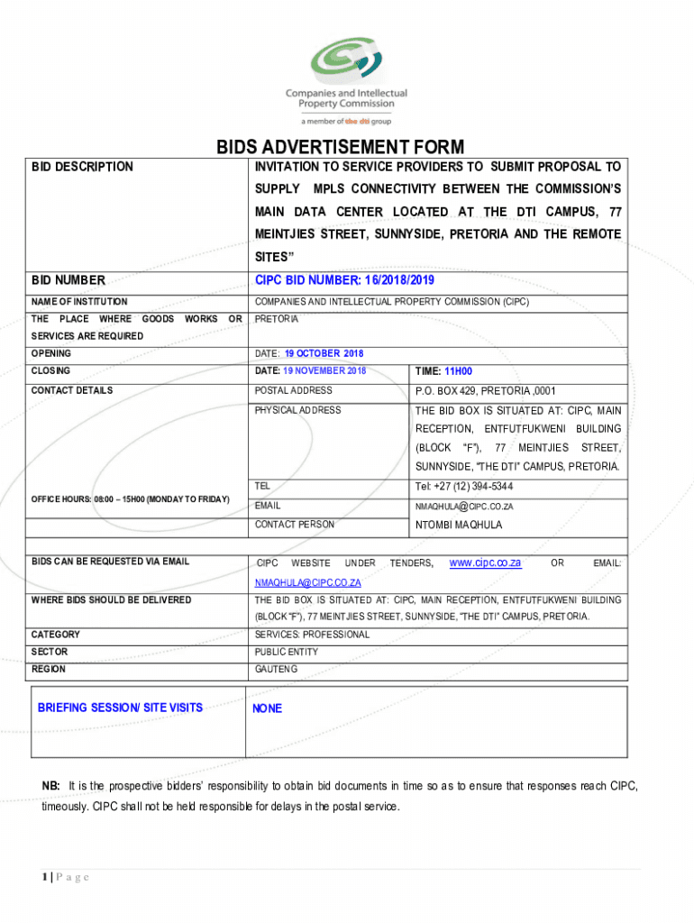 Fillable Online Tender bulletin 3011 Fax Email Print - pdfFiller