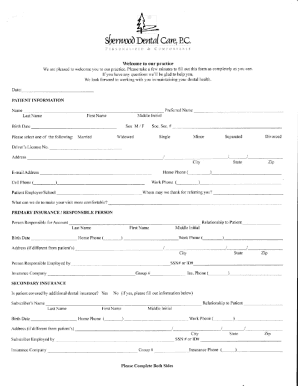 Fillable Online Dental Records Release Form (to our office) Fax Email Print - pdfFiller