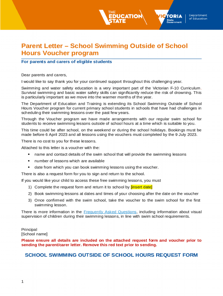 parent-letter-swimming-outside-school-voucher-program. ... Doc Template ...