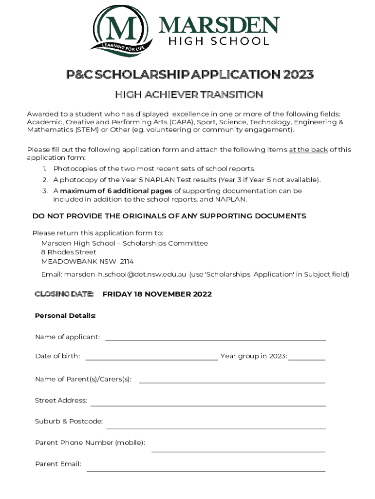 Fillable Online high potential & gifted education program 2024 Fax ...