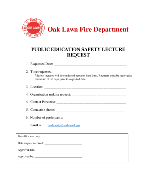 Fillable Online Public School Inspection Program Fax Email Print ...