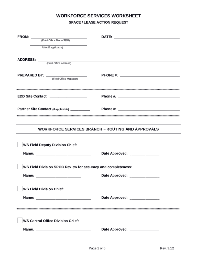 WS Worksheet.doc. Workforce Services Worksheet - edd ca Doc Template ...