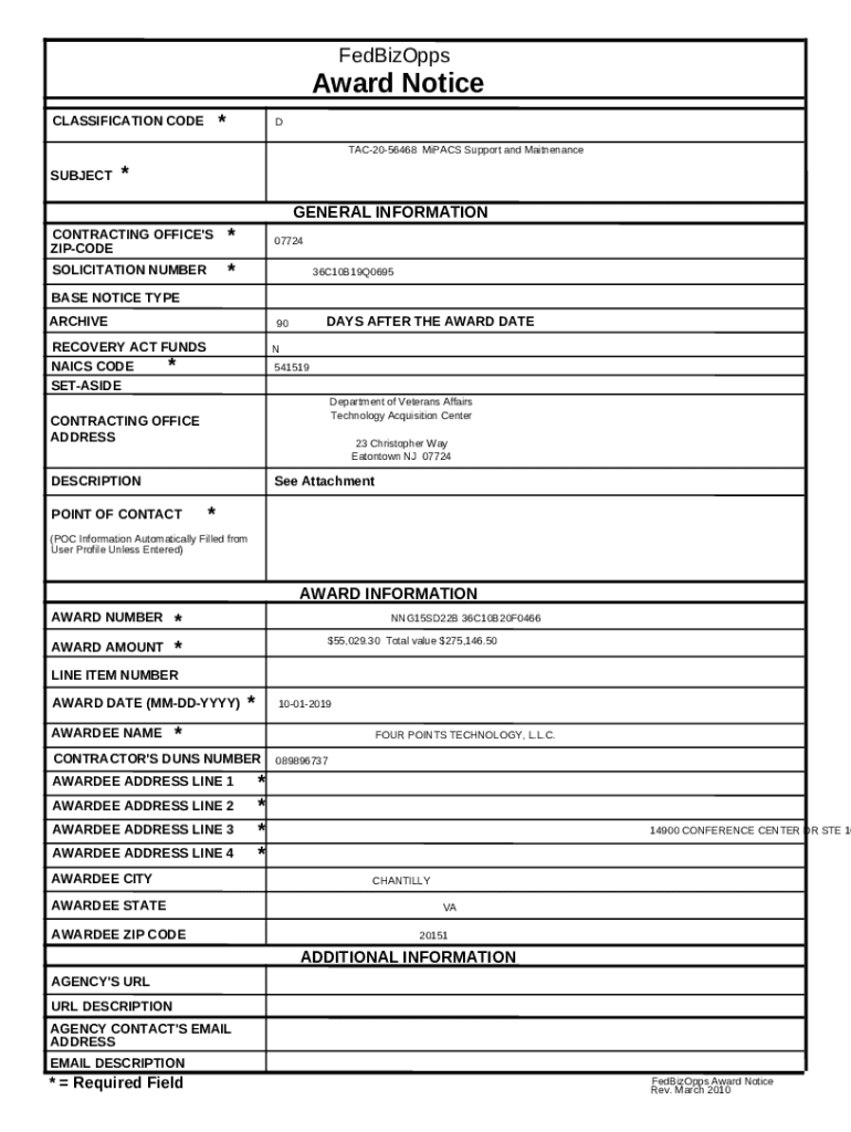 Department of Veterans Affairs (VA) O Doc Template | pdfFiller