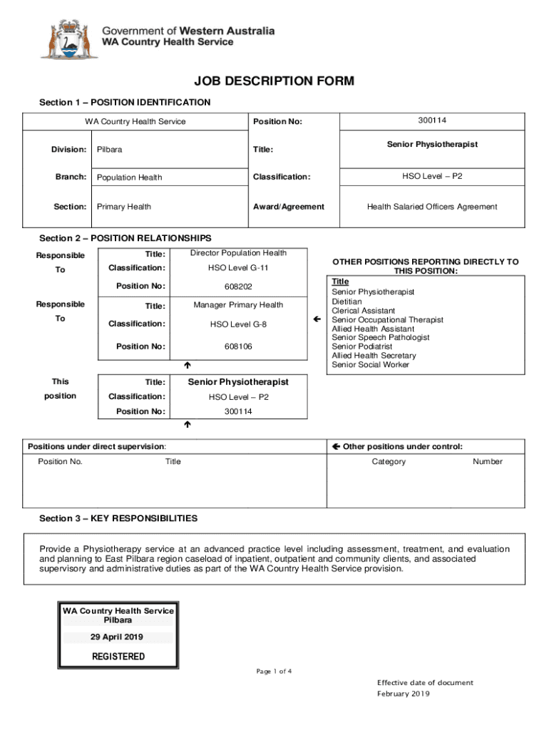 Fillable Online HSO Level P2 Fax Email Print - pdfFiller