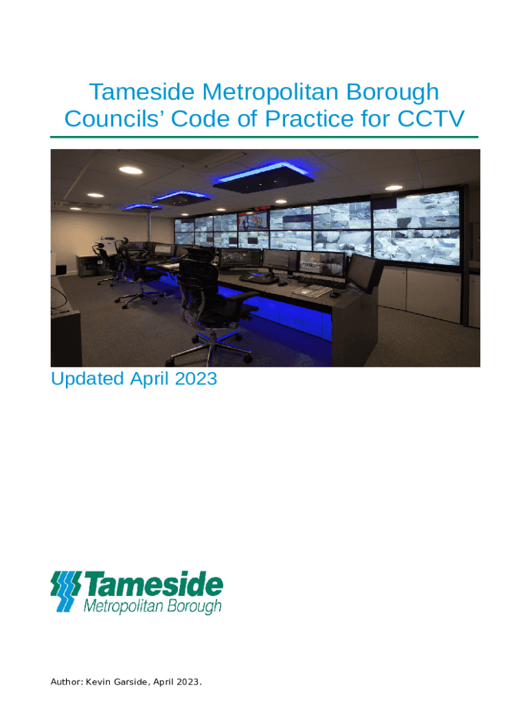 HERTFORDSHIRE CCTV PARTNERSHIP CODE OF ... Doc Template | pdfFiller