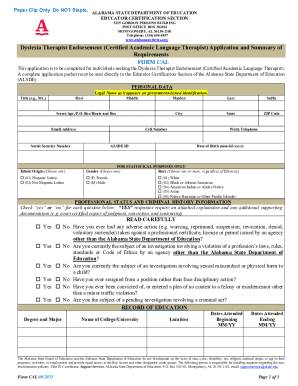 Fillable Online Form CAL. Form CAL Fax Email Print - pdfFiller