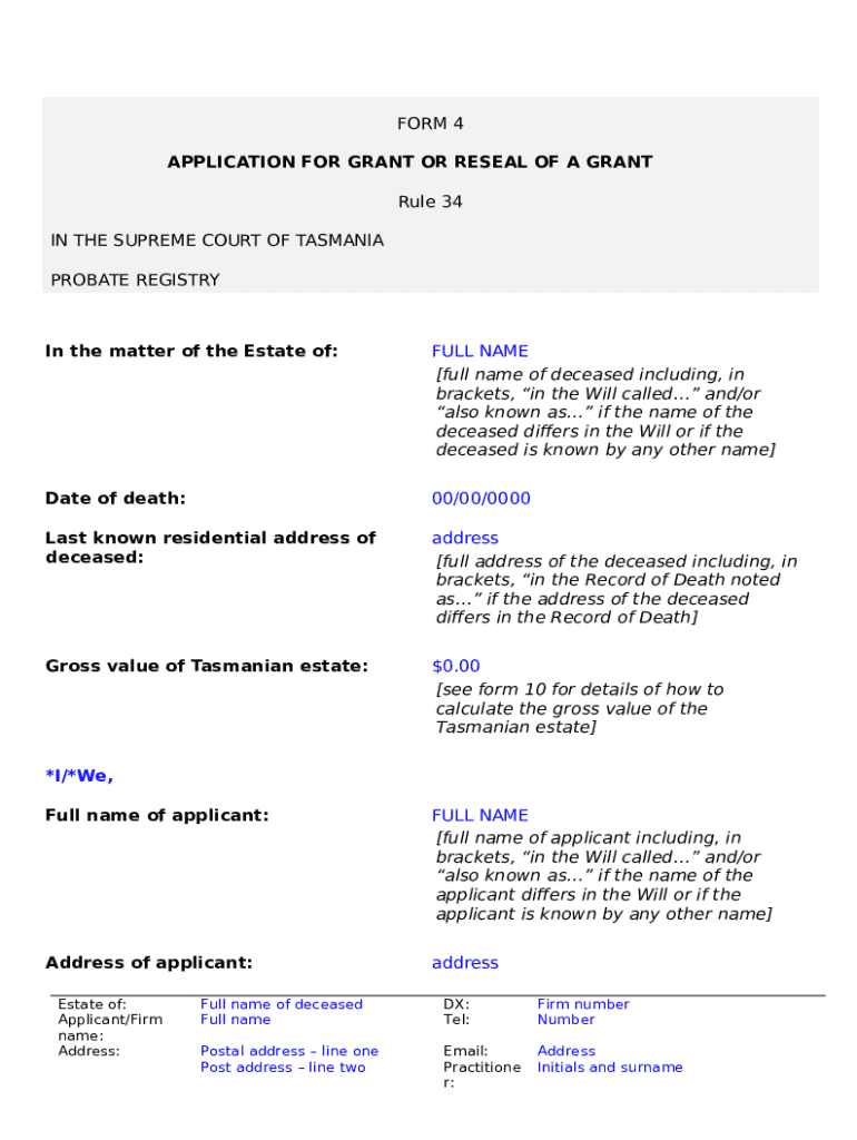 Probate-s.pdf Doc Template | pdfFiller