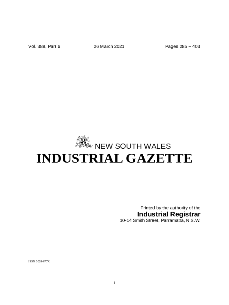 Industrial Relation Commission (IRC) Doc Template | pdfFiller