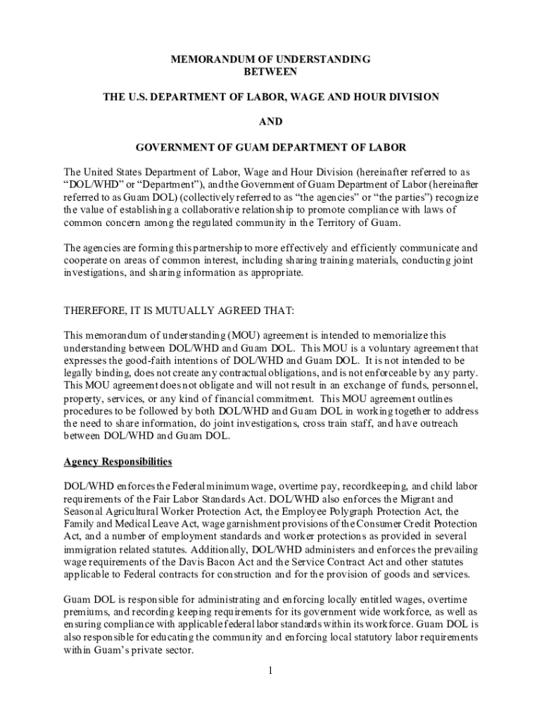 Fillable Online 29 CFR Part 503 -- Enforcement of Obligations for ...