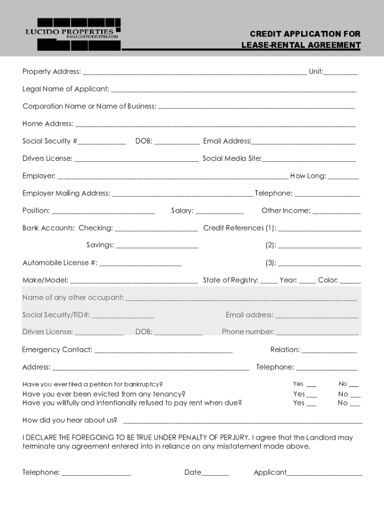 Fillable Online Sample Letter For Approved Rental Application Pdf Fax ...