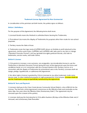 Fillable Online Exclusive License Agreement (sample) - Harvard College ...