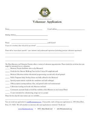 Fillable Online Volunteer with The Salvation Army Fax Email Print ...