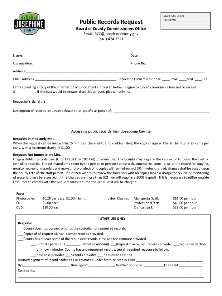 Fillable Online Emails and Public Records RequestsClient Alerts Fax Email Print - pdfFiller