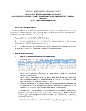 Fillable Online Paid Family and Medical Leave (PFML) overview and ...