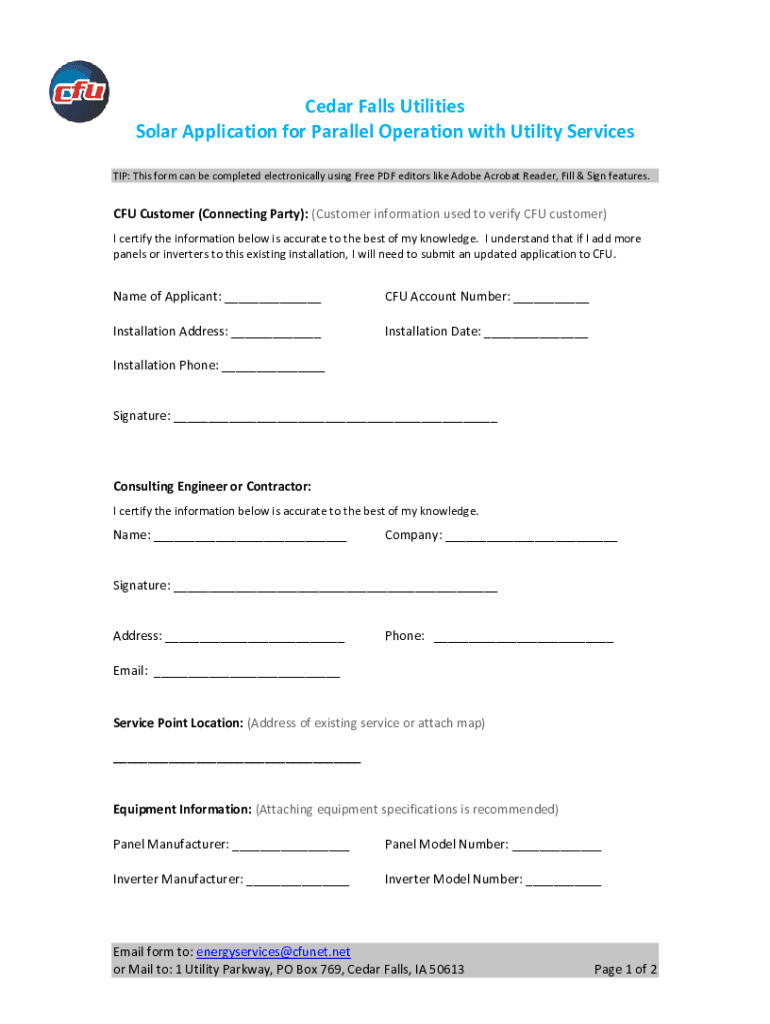 Fillable Online Simple Solar Fax Email Print - pdfFiller