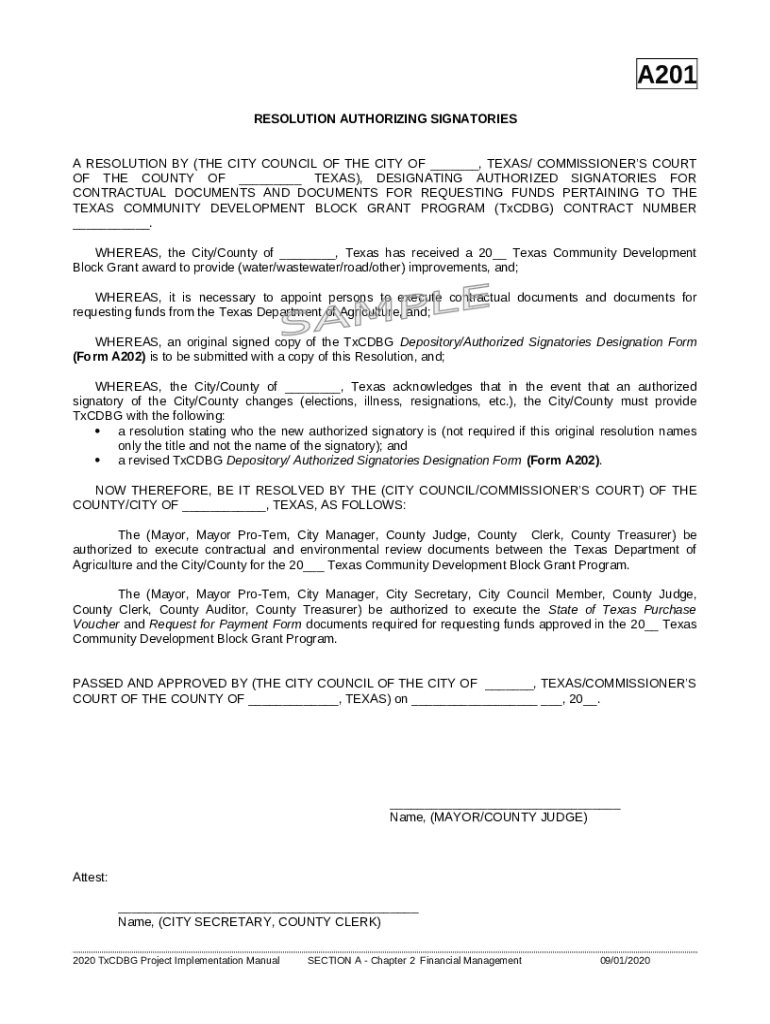 Sample SIB execution resolution Doc Template | pdfFiller