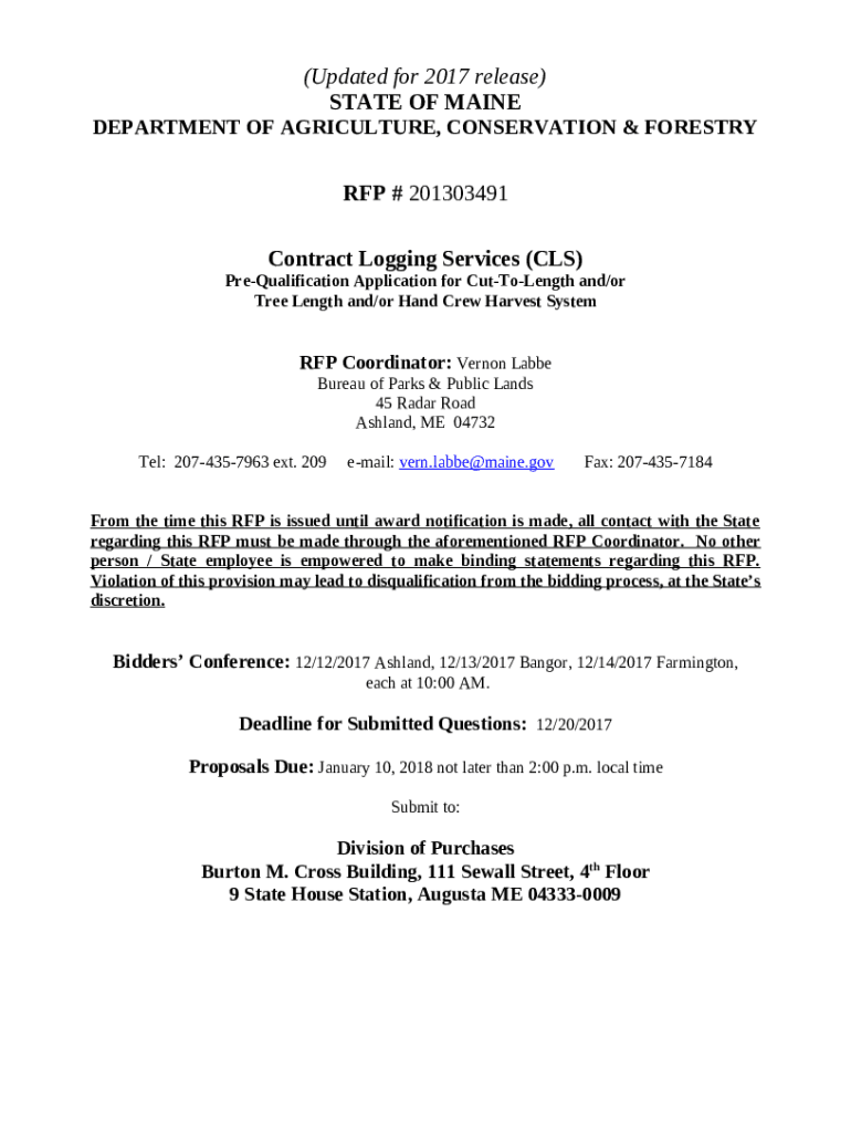 Contract Logging Services (CLS) Doc Template | pdfFiller
