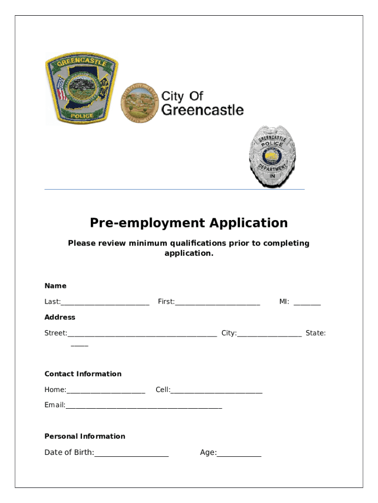 Greencastle-Police-Department-Reserve-Officer-Application ... Doc ...