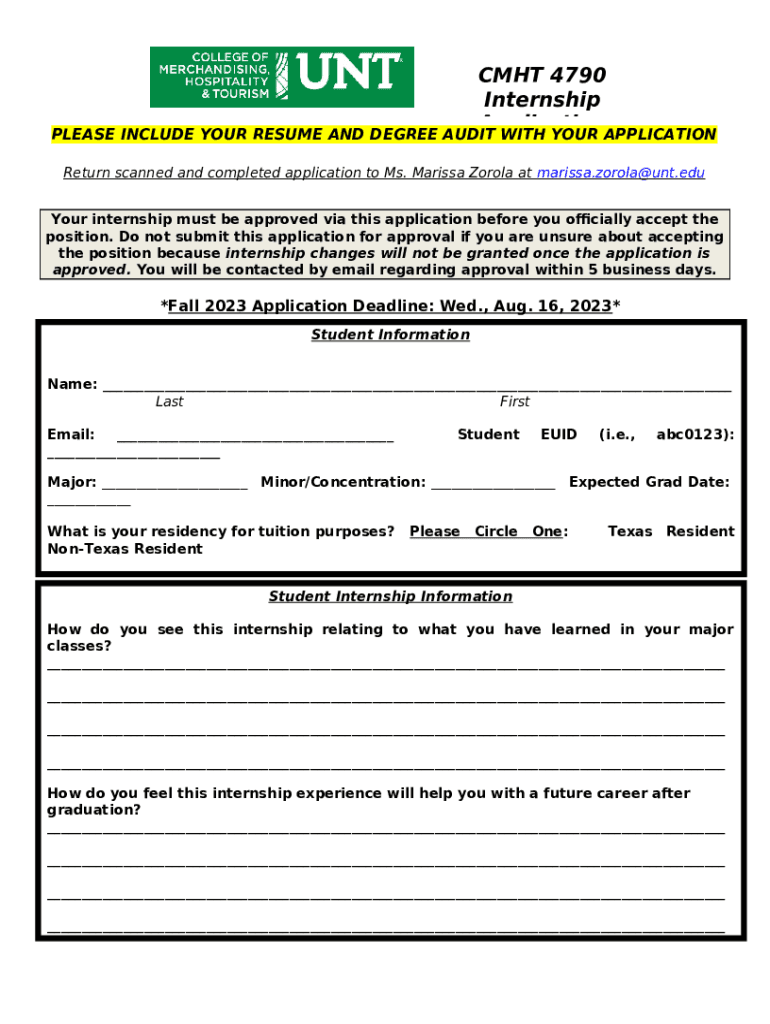 College of Merchandising, Hospitality & Tourism - University of ...