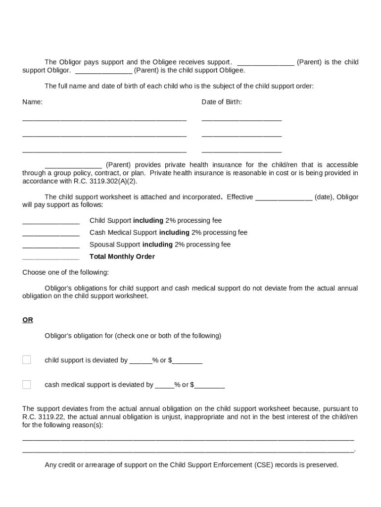 20. Child Support Stipulations and Findings: The parties hav Doc ...