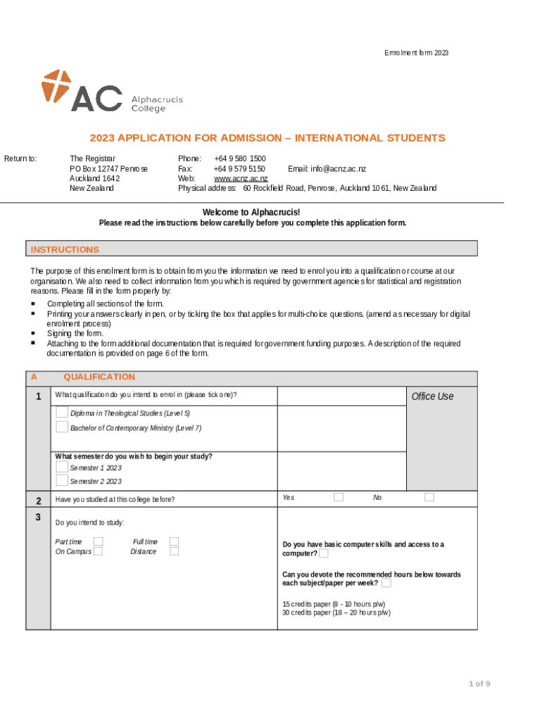 How To ApplyAuckland Institute of ... - acnz ac Doc Template | pdfFiller