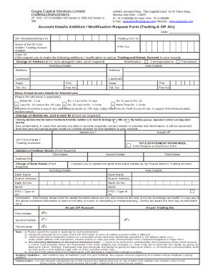 Account Details Doc Template | pdfFiller