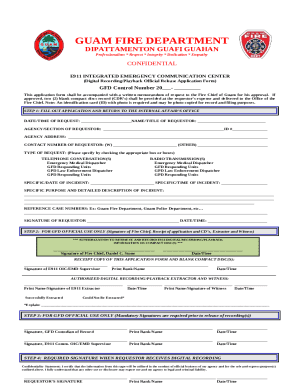 sGFD - The Guam Fire Department Doc Template | pdfFiller