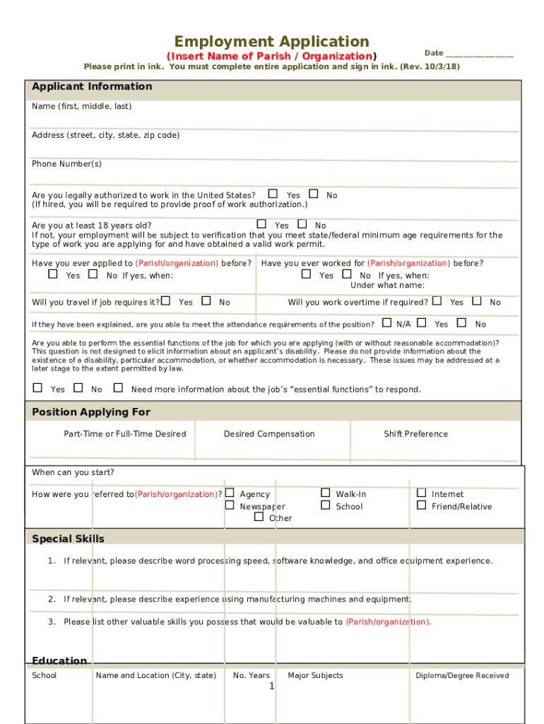 Sample Parent/Student Handbook Doc Template | pdfFiller
