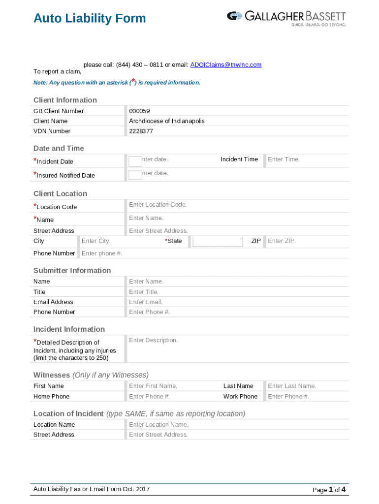 How to Report a Car Accident Insurance Claim Online Doc Template ...