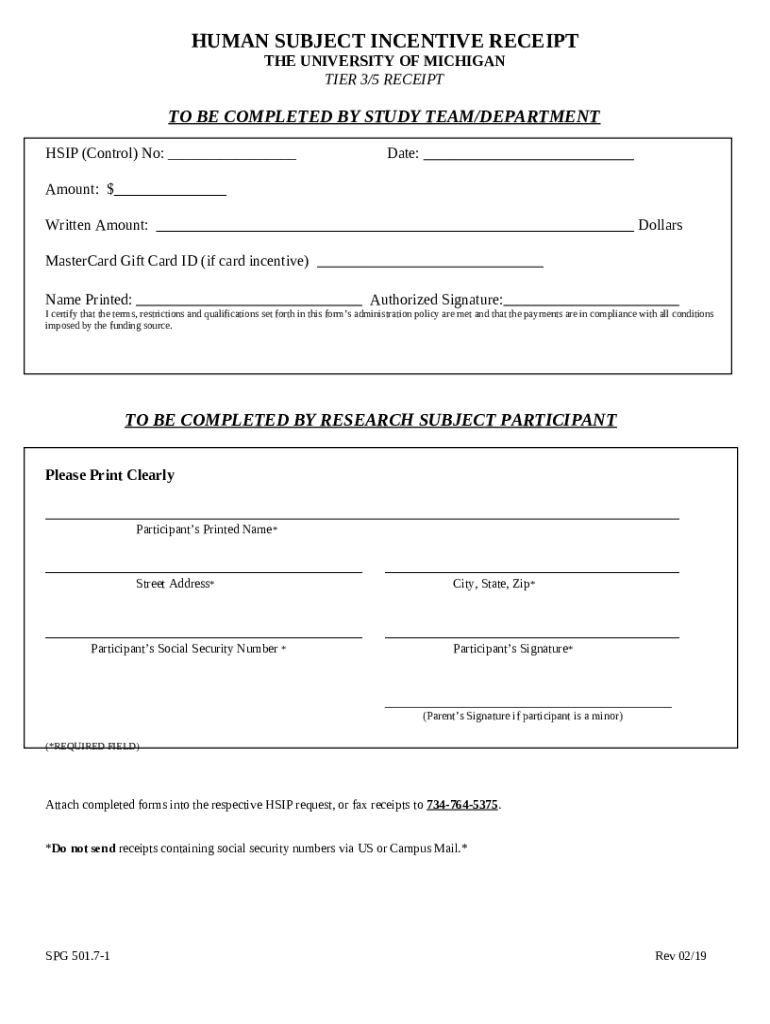 Create a Human Subject Incentives Program (HSIP) Request - finance ...