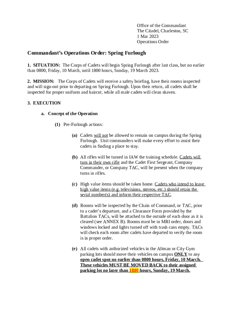 Army ROTC Palmetto Battalion History - College of Charleston Doc ...