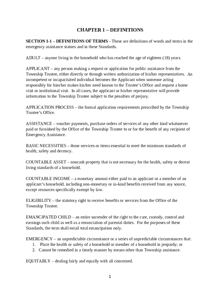 TABLE OF CONTENTS TITLE 22, DIVISION 6 CHAPTER 8. ... Doc Template ...