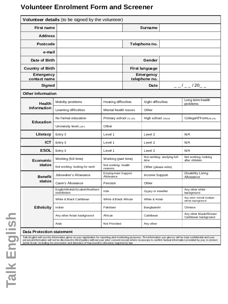 Become A Disaster Volunteer Doc Template | pdfFiller