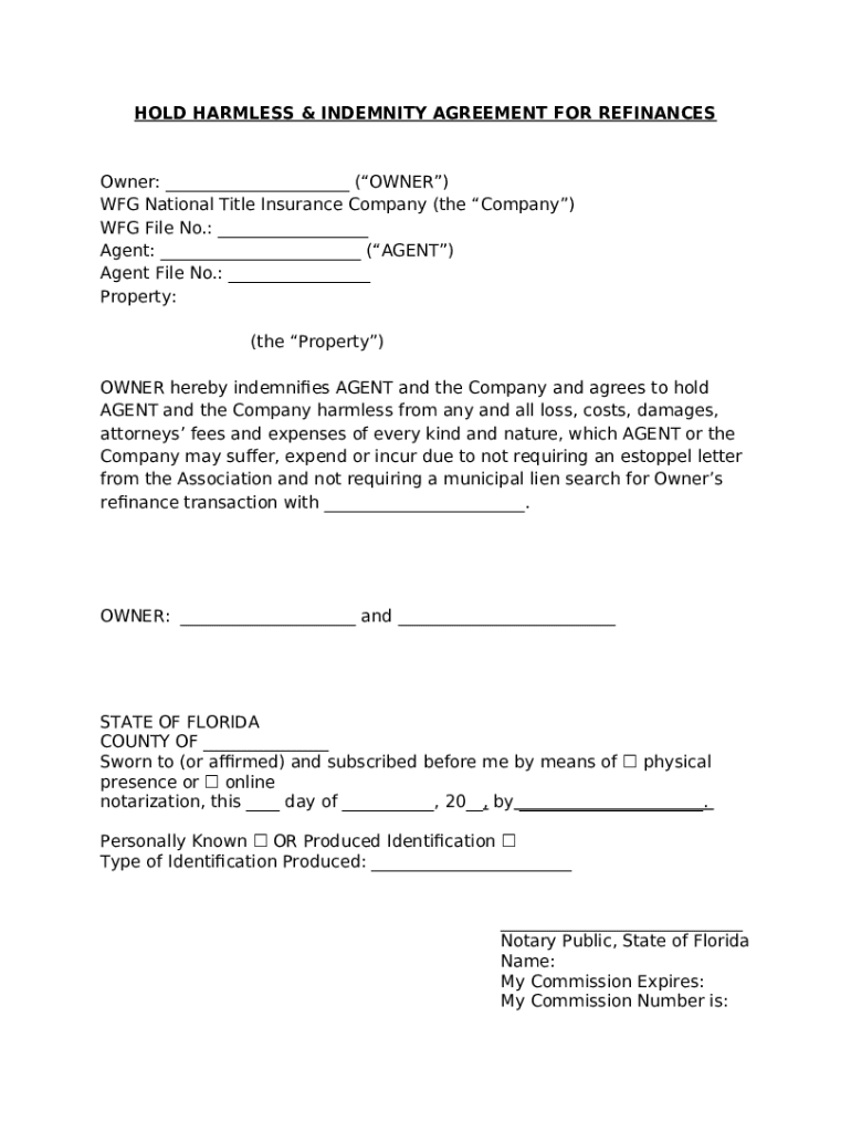 What is a hold harmless agreementAdobe Acrobat Sign Doc Template ...