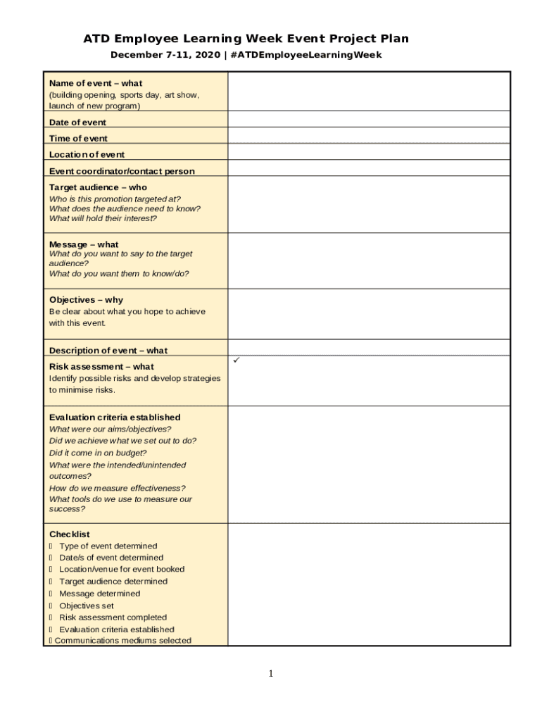 Event planning template - cloudfront.net Doc Template | pdfFiller