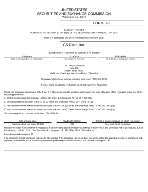CS Disco, Inc. ( - cloudfront.net Doc Template | pdfFiller