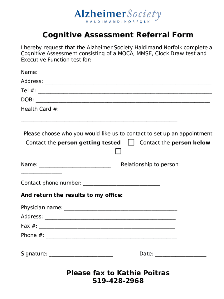 Health Care Professional Referral s Doc Template | pdfFiller