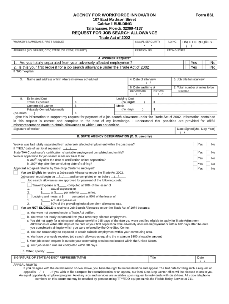 Reemployment Assistance Service Center Doc Template | pdfFiller