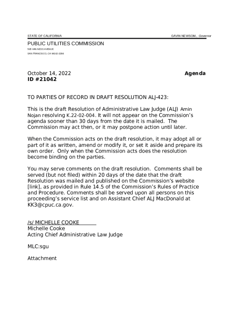 Advice Letter 6905-EA - docs cpuc ca Doc Template | pdfFiller