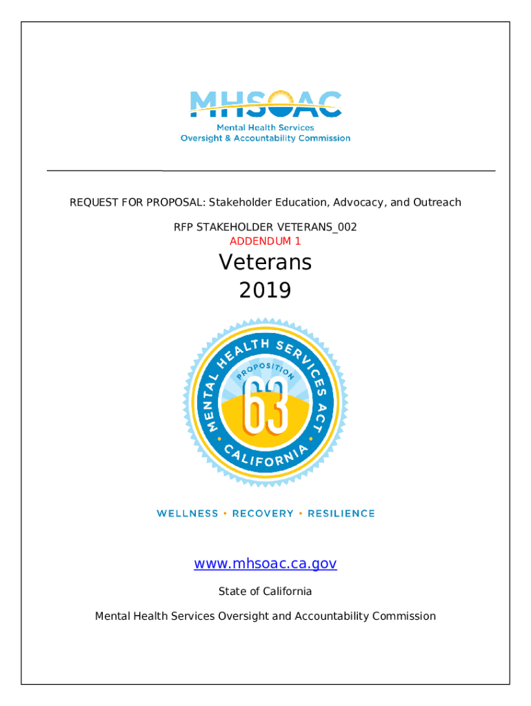 Request for Proposal LGBTQ+-003 - MHSOAC - CA.gov - mhsoac ca Doc ...