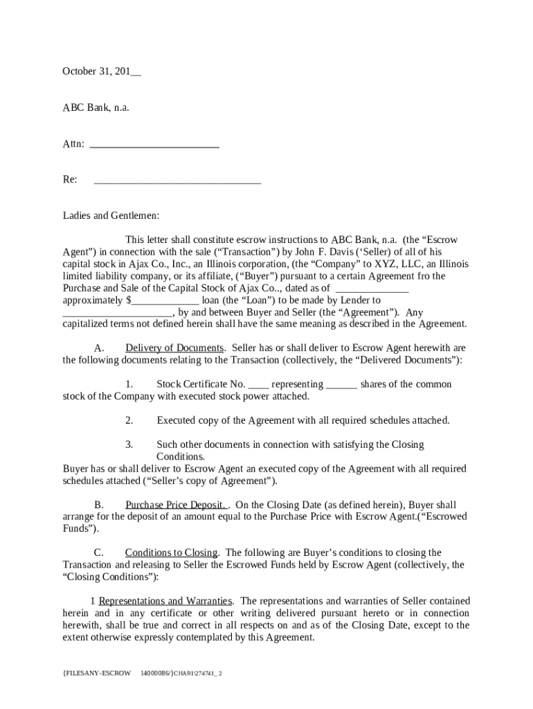 TO DOWNLOAD October 31, 201 ABC Bank, n.a. Attn: Re Doc Template ...